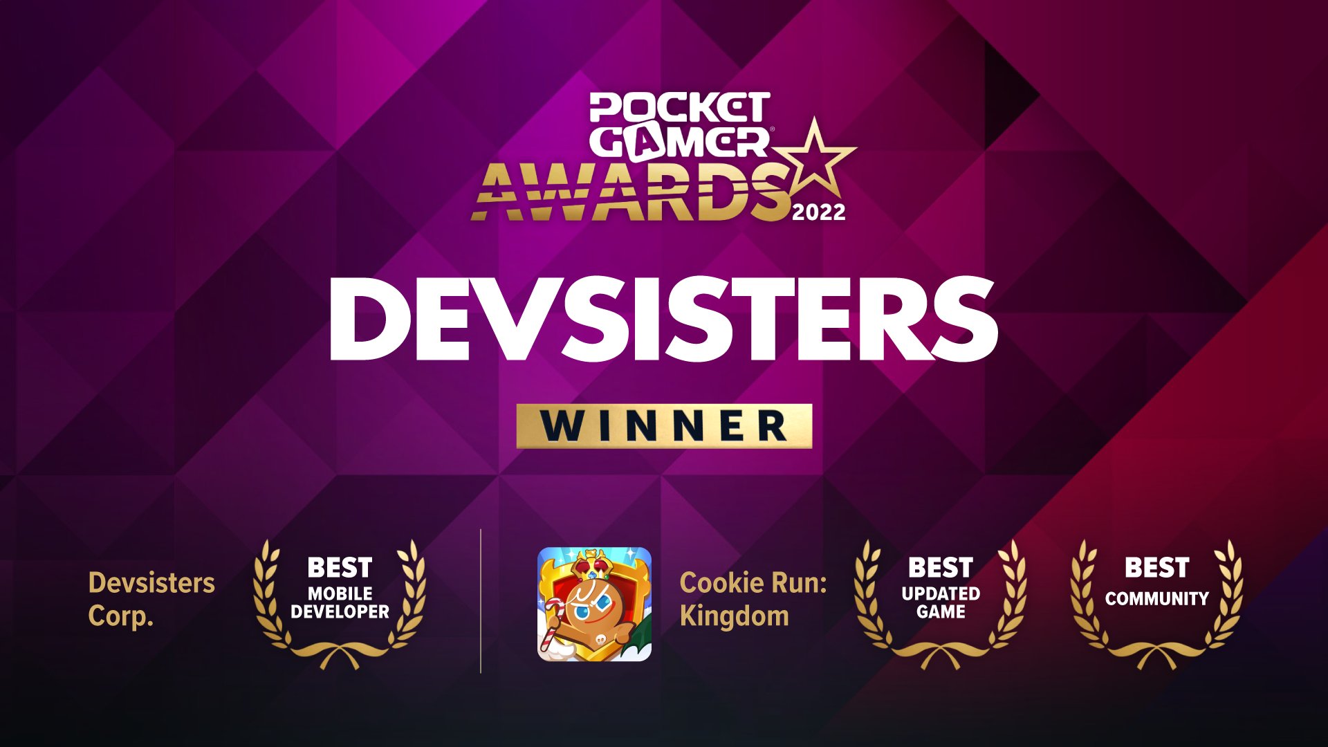Devsisters Dominates Pocket Gamer Awards With Three Big Wins